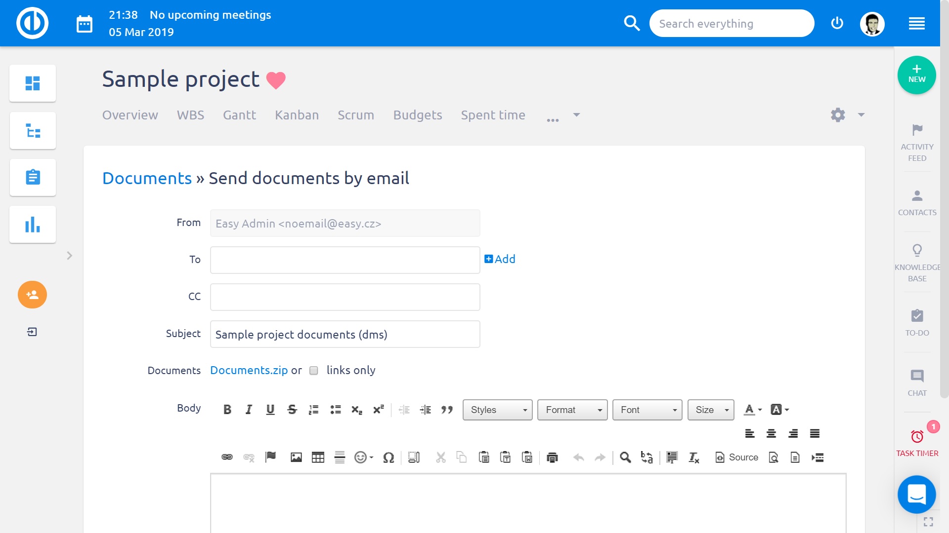 Easy DMS - Document Management System - Easy Project