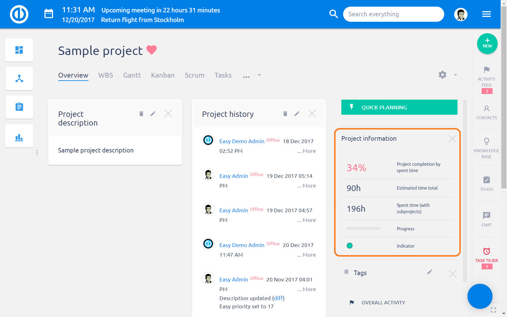 How To Calculate Project Completion Done Ratio Easy Project