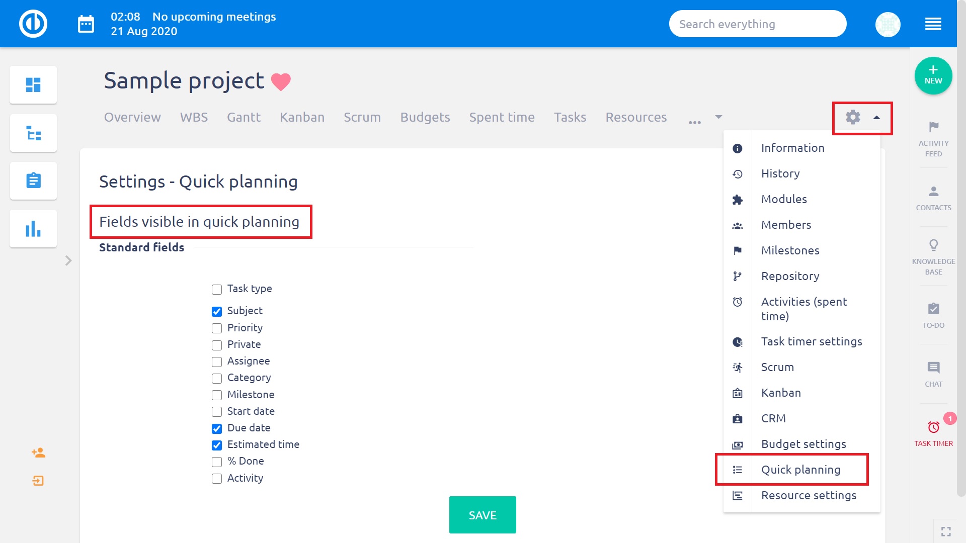 Quick Project Planning Easy Project