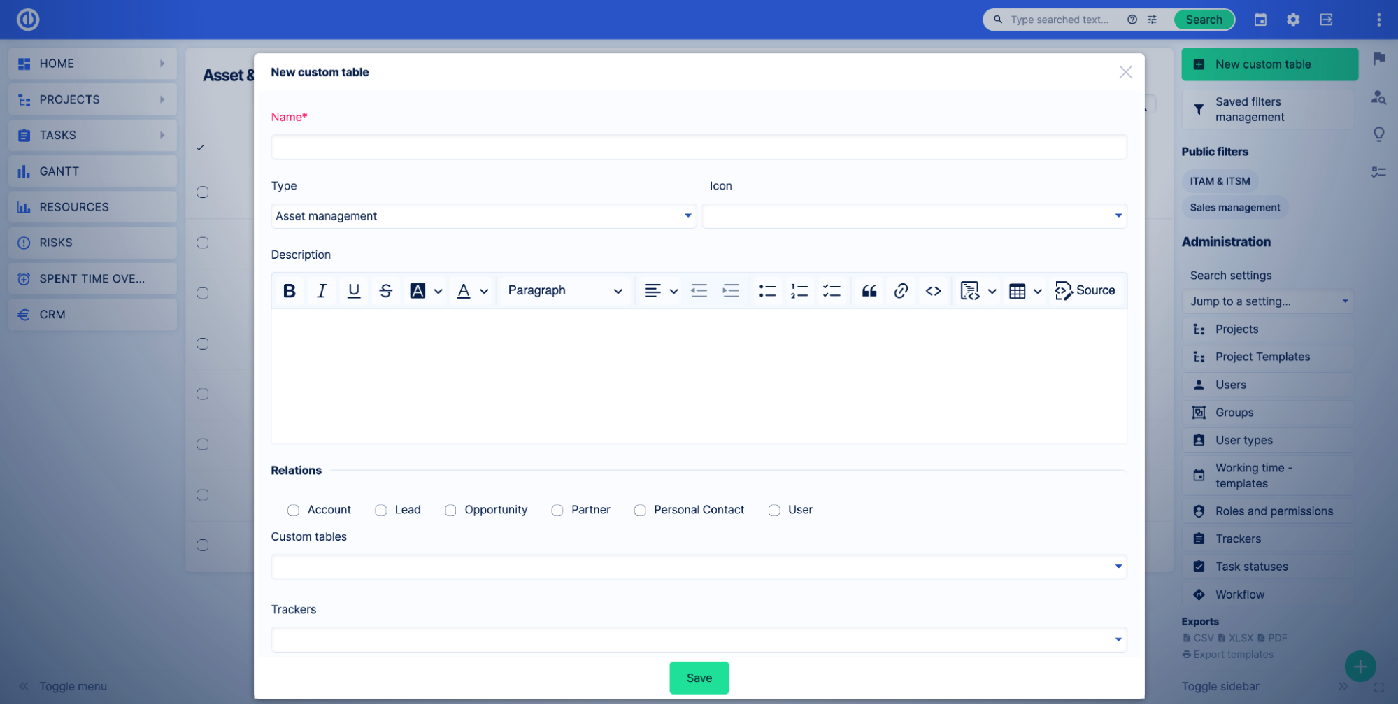 Asset And Configuration Management Easy Project