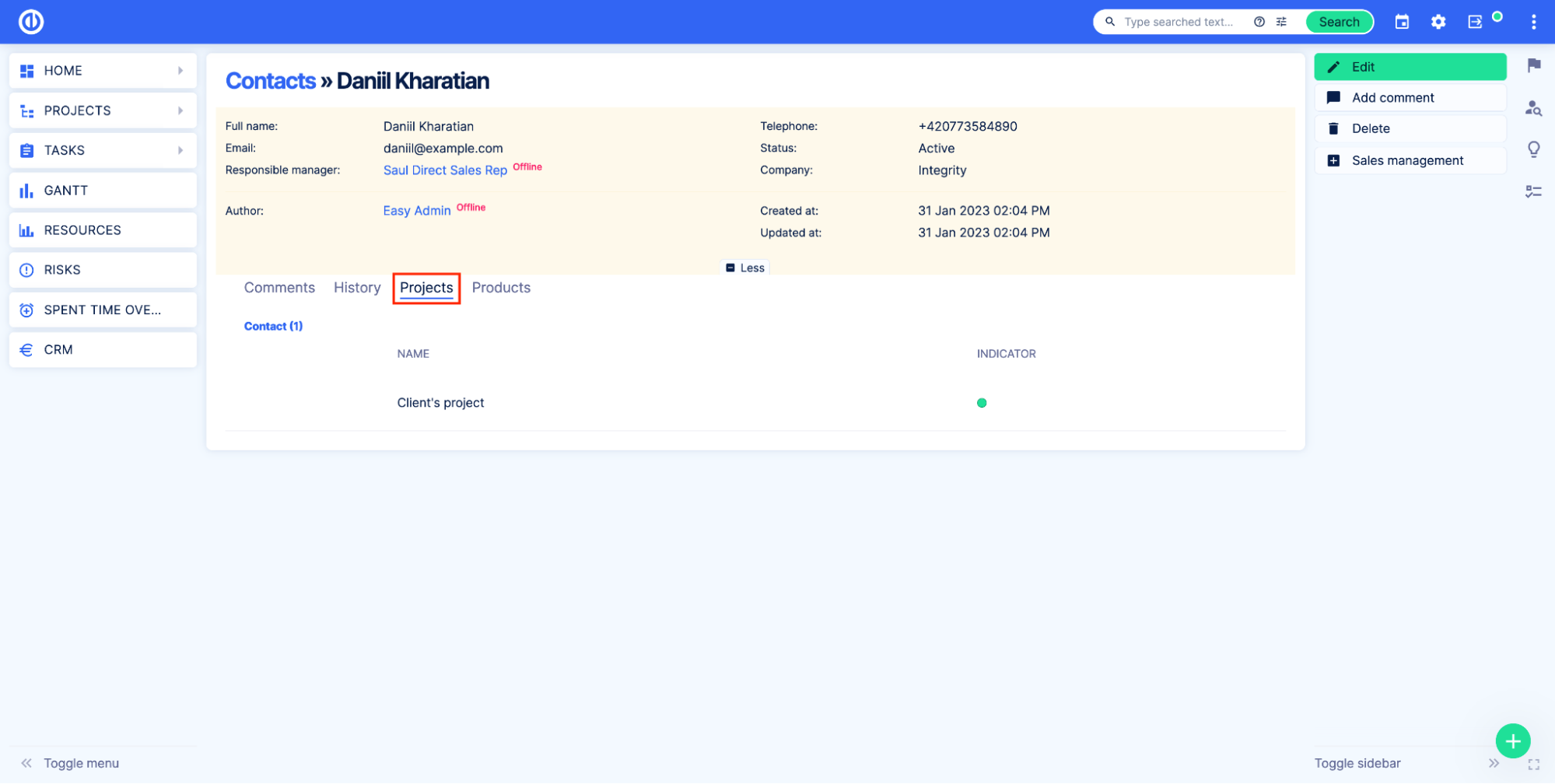 Asset And Configuration Management Easy Project