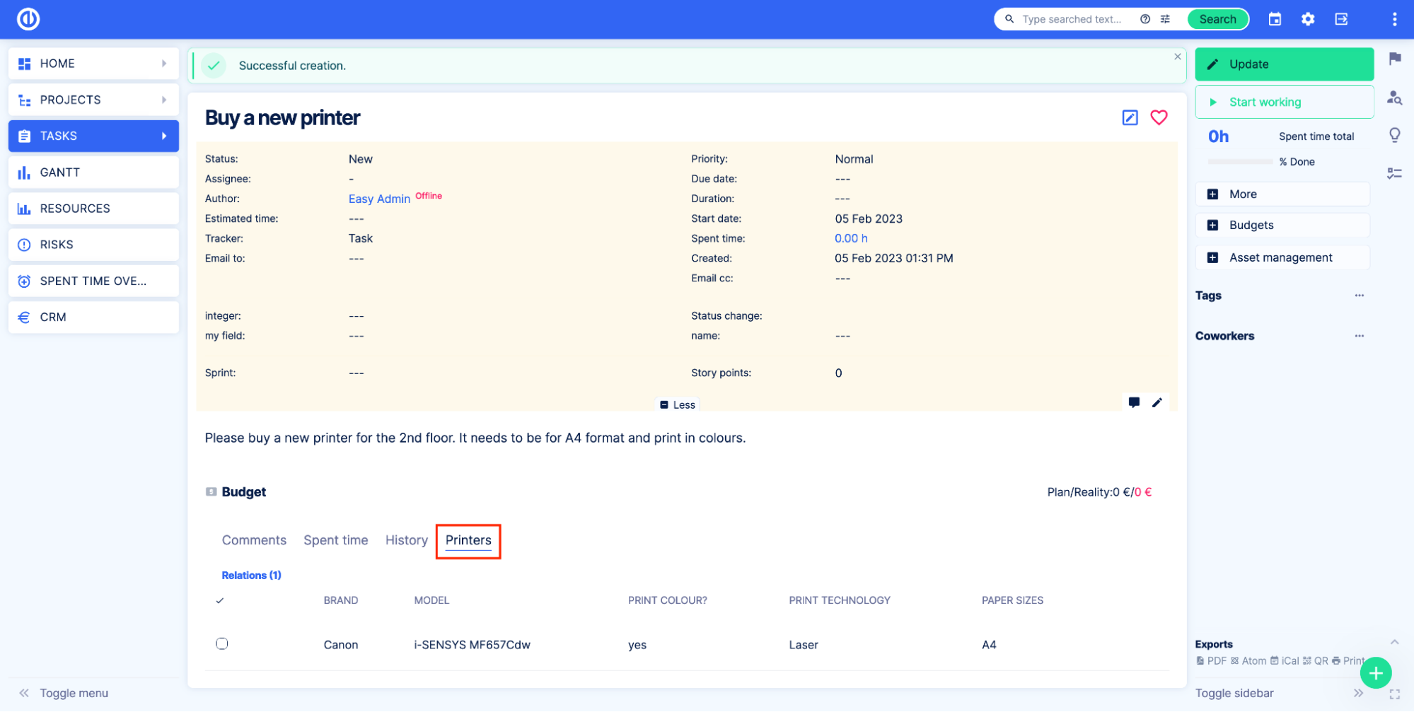 Asset And Configuration Management Easy Project