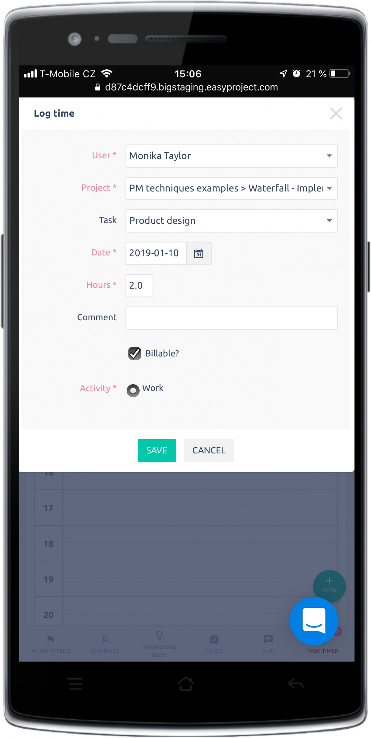 Características de Easy Project 10 - Easy Project
